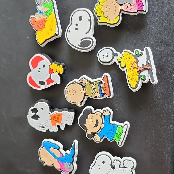 Peanuts | Accessories | Peanuts Character Inspired Croc Shoe Charms Set ...